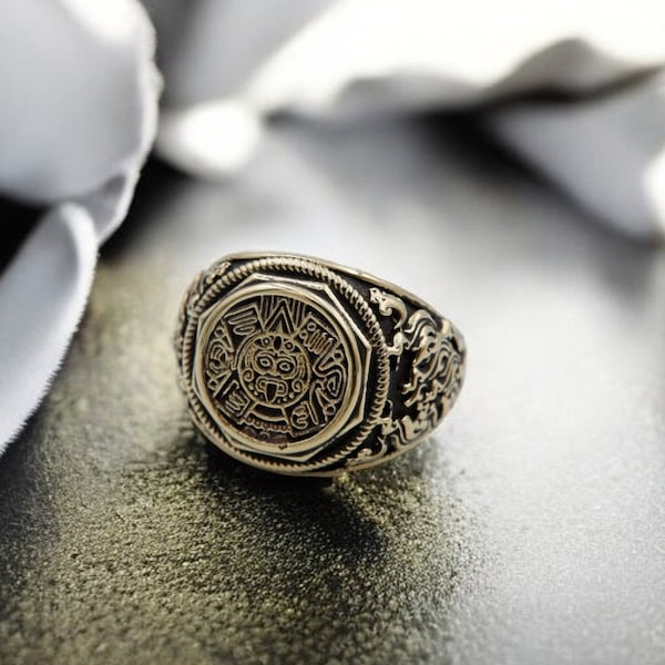 Mayan Ring - Etsy