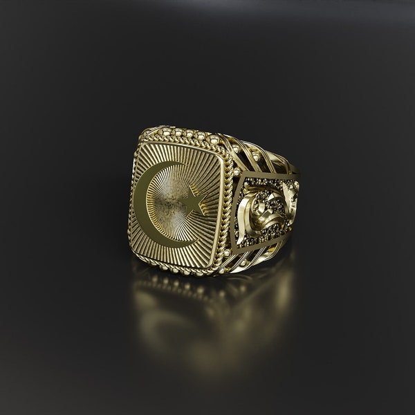 Islamic Ring - Etsy UK