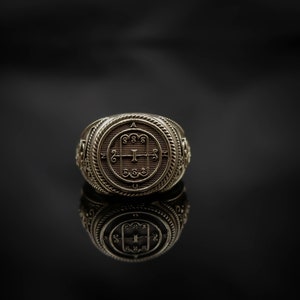 Seal of Amon Ring, Sigil of Amon Ring, Lesser Key of Solomon Seal Magic ...