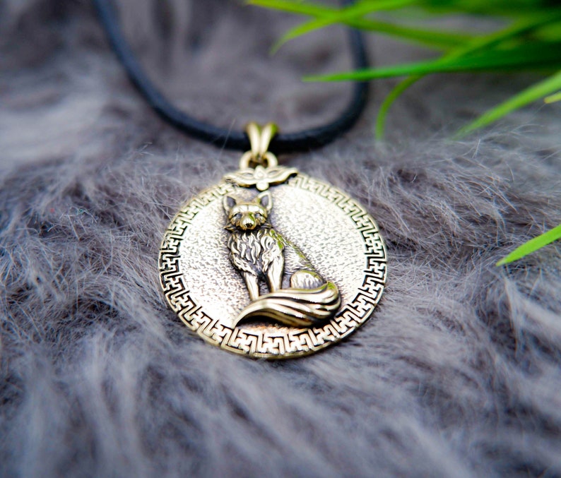 Mens Fox Pendant Fox Men's Pendant Fox Men Jewelry - Etsy