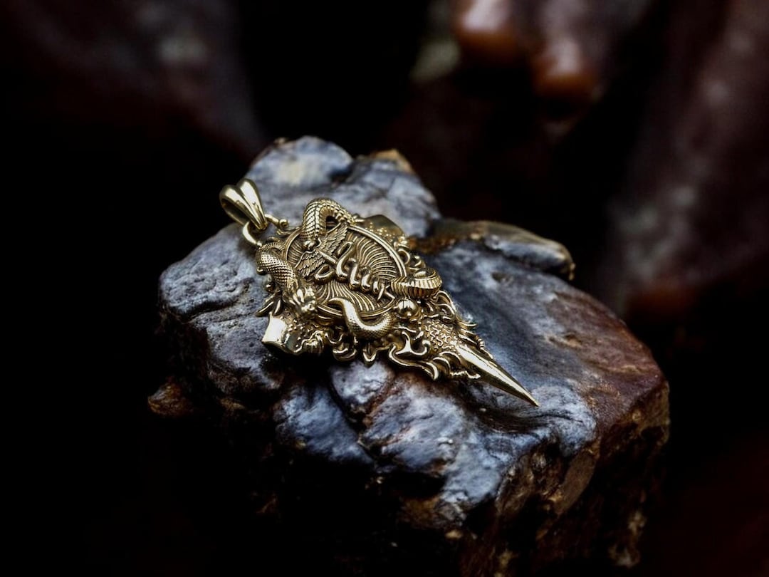 Caduceus Medical Symbol Pendant With Snake, Pharmacy Pendant, Medical ...