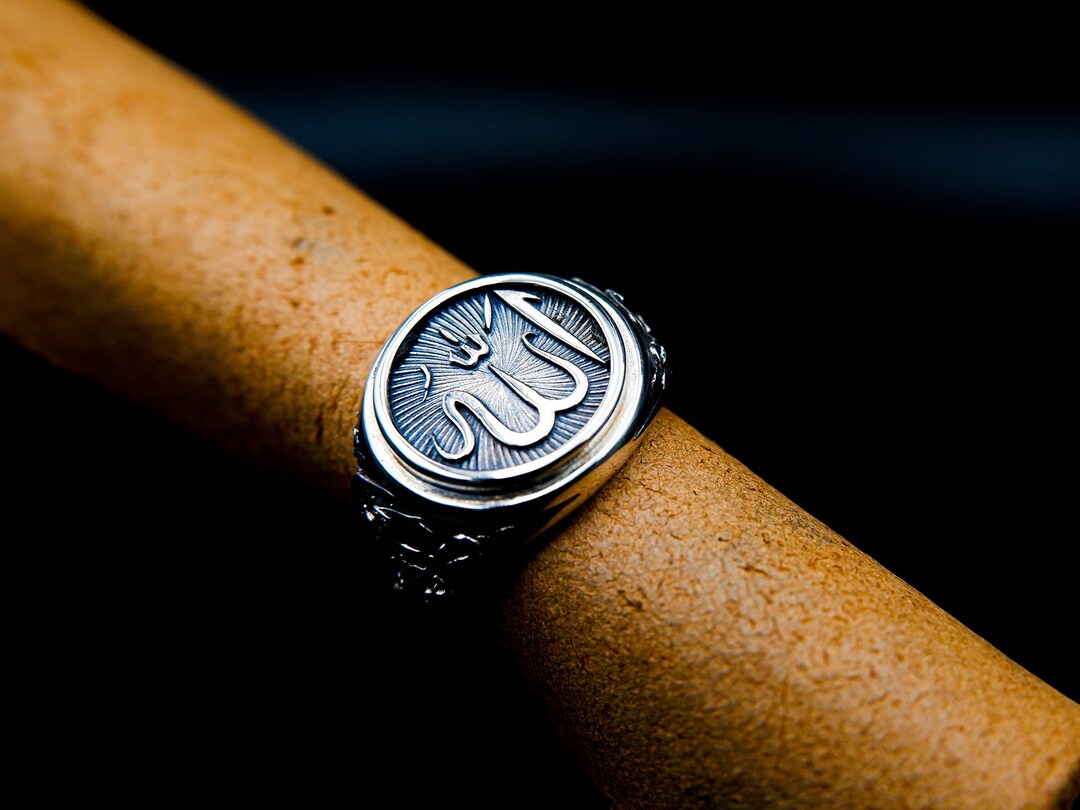 Allah Ring, Muhammed Ring, Islam Ring, Muslim, Islamic Crescent Ring ...