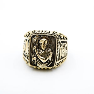 Saint John the Baptist Men's Ring, St John Ring, Catholic Ring ...