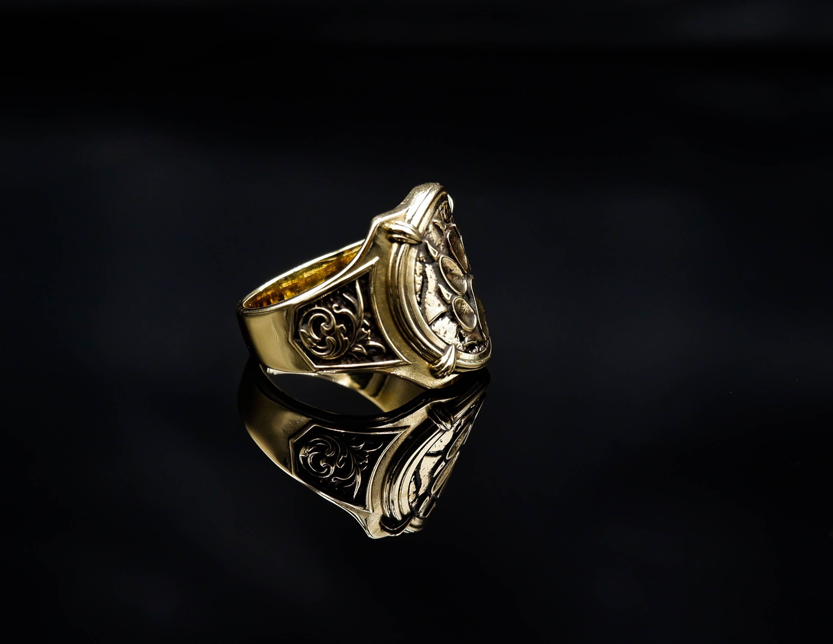 Bear Paw Ring Viking Ring Bear Paw Claw Ring Scandinavian - Etsy