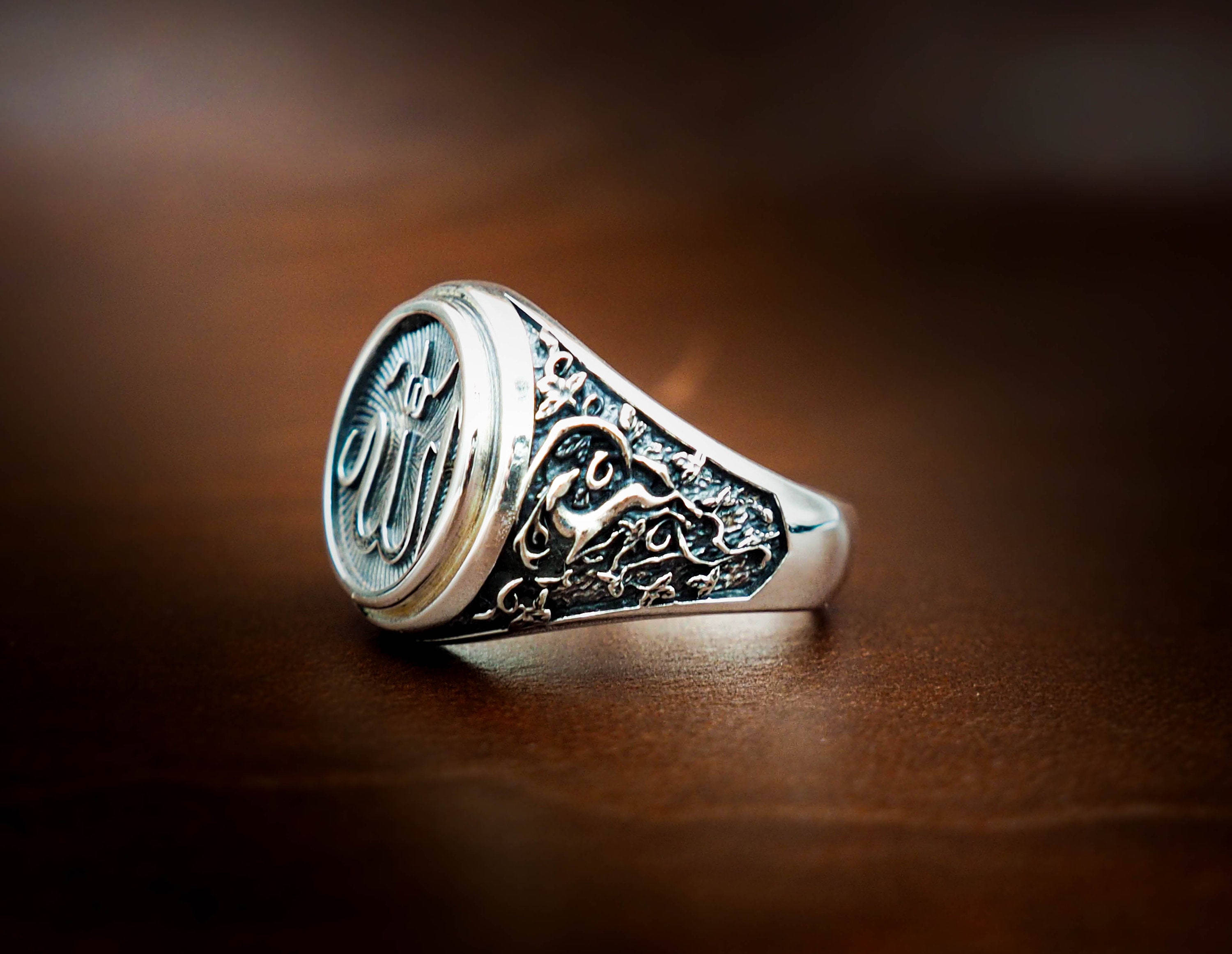 Allah Ring Muhammed Ring Islam Ring Muslim Islamic - Etsy UK