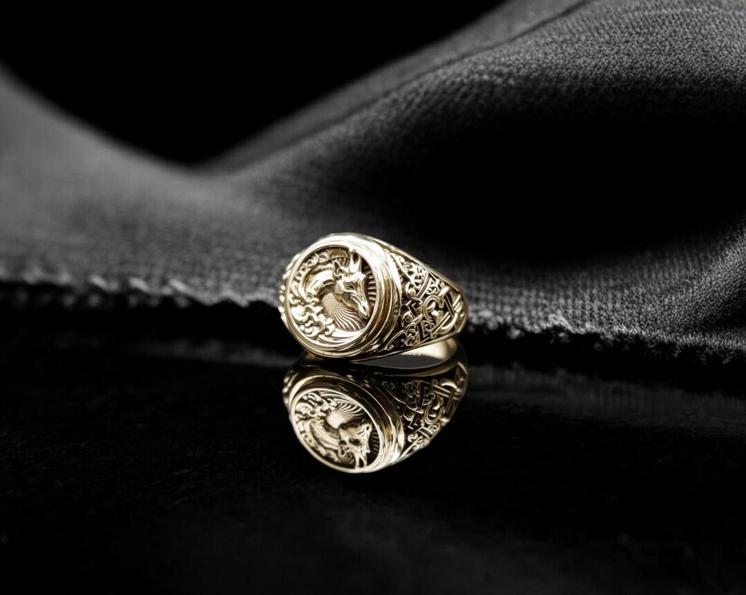 Celtic Giraffe Ring, African Animal Ring Norse Nordic Celtic Viking ...