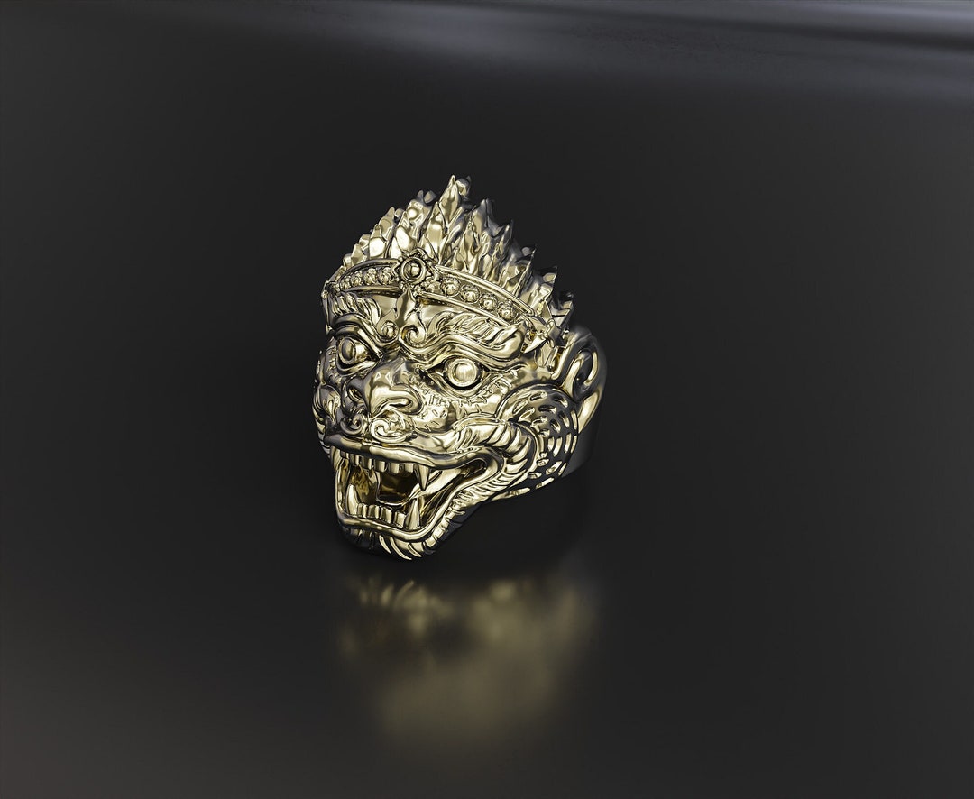 Hanuman Ring Monkey God Ring Thai Amulet Buddha Protect Life - Etsy