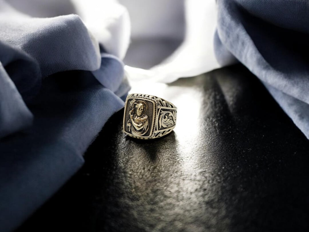 Saint John the Baptist Men's Ring, St John Ring, Catholic Ring ...