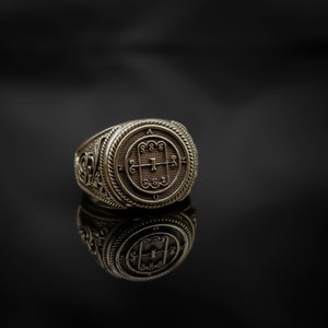 Seal of Amon Ring, Sigil of Amon Ring, Lesser Key of Solomon Seal Magic ...