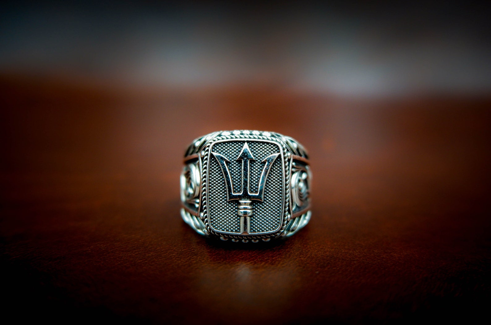 Poseidon Trident Ring Trident Ring Poseidon Ring Ancient | Etsy