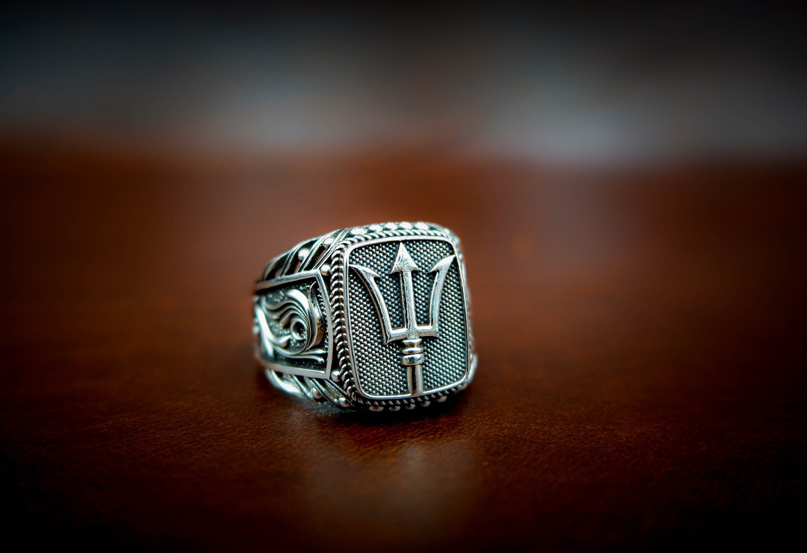 Poseidon Trident Ring Trident Ring Poseidon Ring Ancient | Etsy