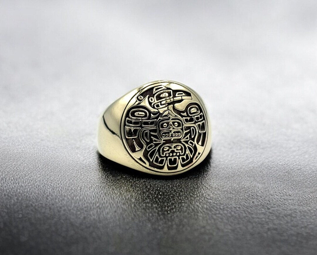Mayan Calendar Aztec Ring, Mexican Ring, Mayan Ring Calendar Sacred ...
