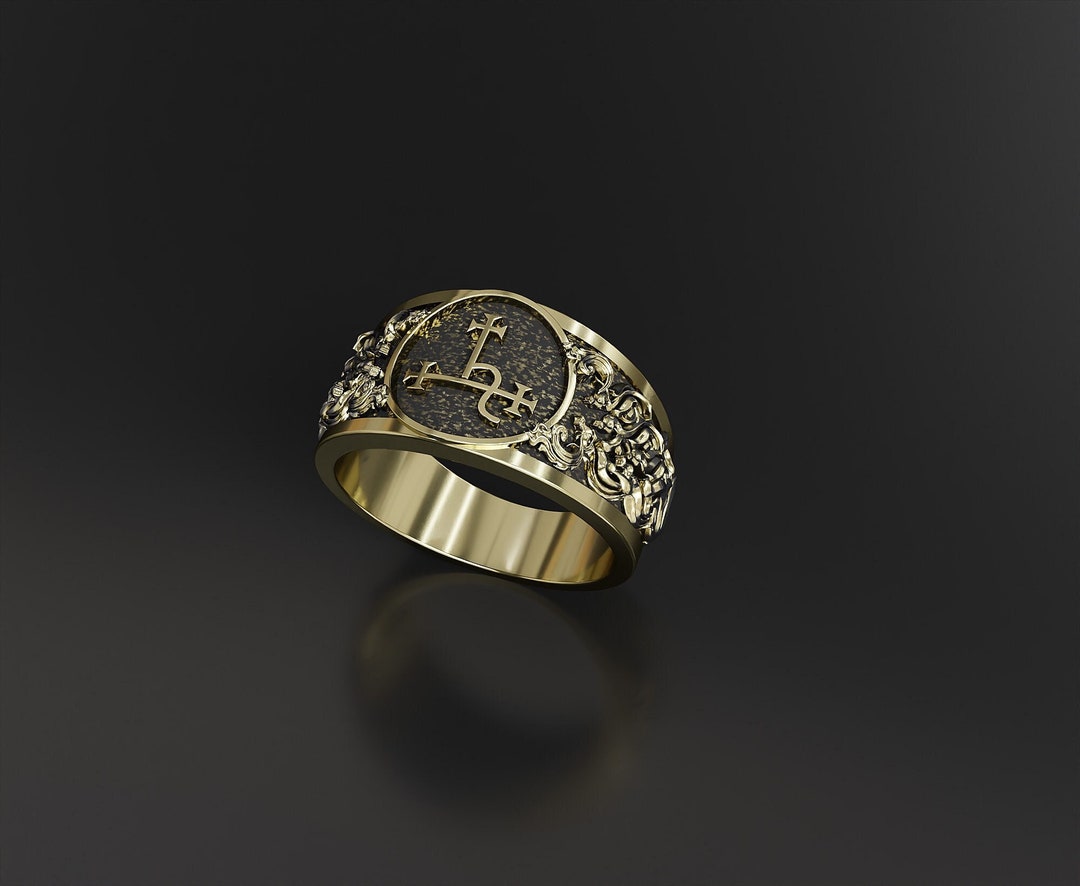 Sigil of Lilith Ring Gothic Brass Jewelry Gift for Her Him - Etsy