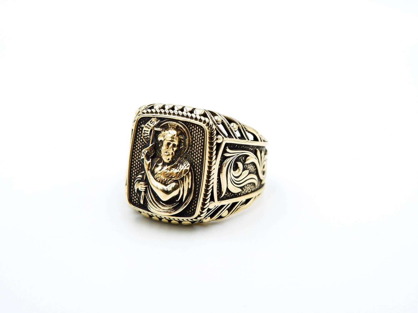 Saint John the Baptist Men's Ring St John Ring Catholic - Etsy