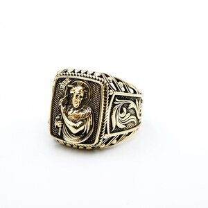 Saint John the Baptist Men's Ring, St John Ring, Catholic Ring ...