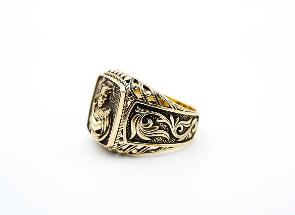 Saint John the Baptist Men's Ring St John Ring Catholic - Etsy