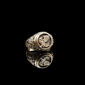 Celtic Eagle Ring, Hawk Ring Norse Nordic Celtic Viking Brass Jewelry ...