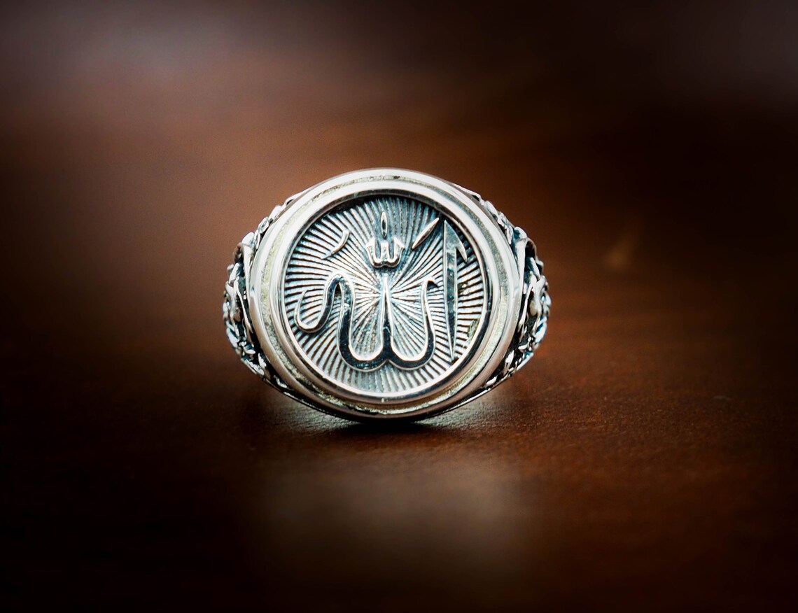 Allah Ring Muhammed Ring Islam Ring Muslim Islamic - Etsy UK