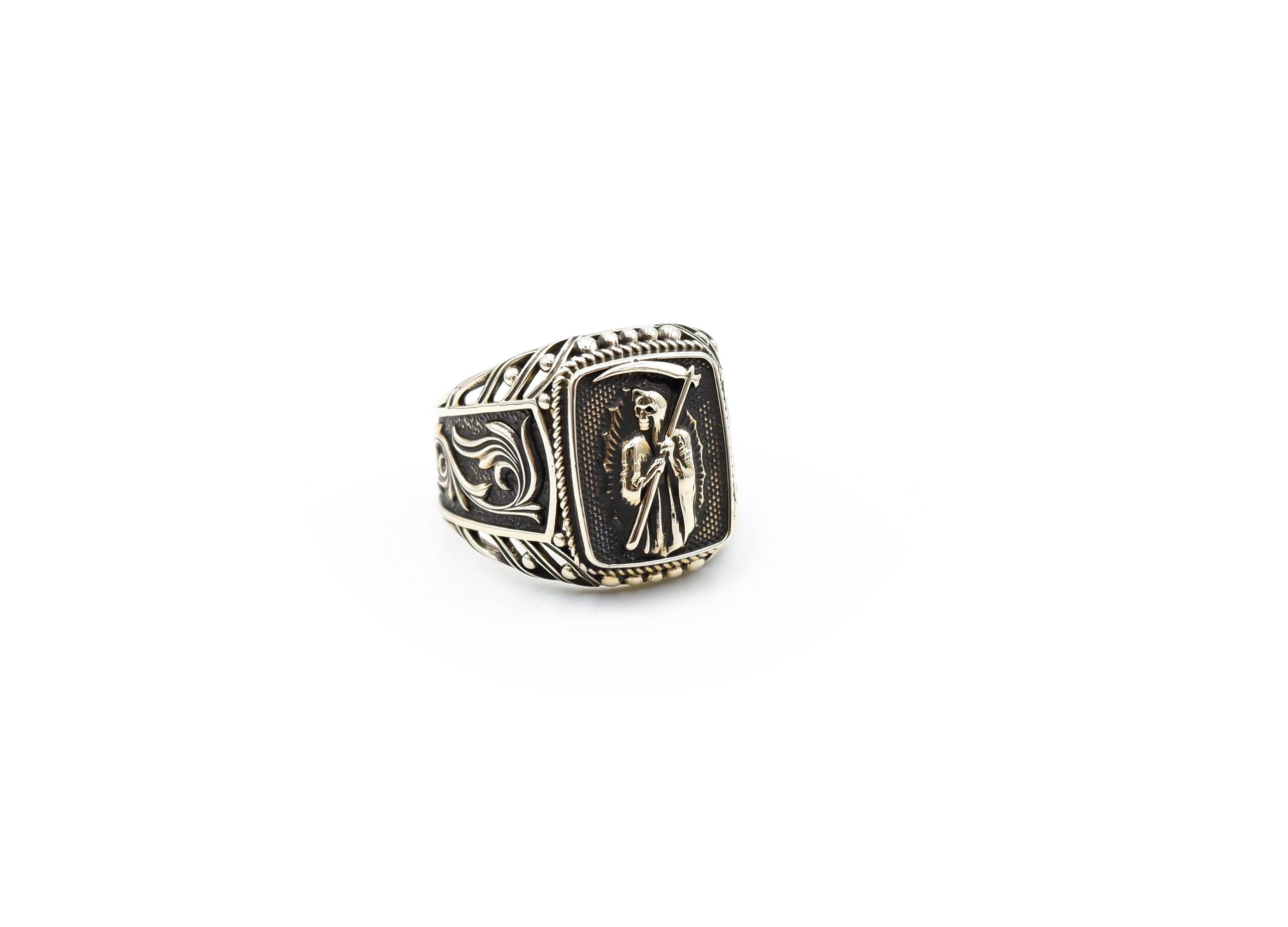 Santa Muerte Ring for Men's Women Mexican Day of the Dead - Etsy