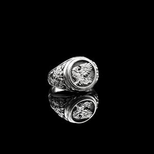 925 Sterling Silver Celtic Eagle Ring, Hawk Ring Norse Nordic Celtic ...
