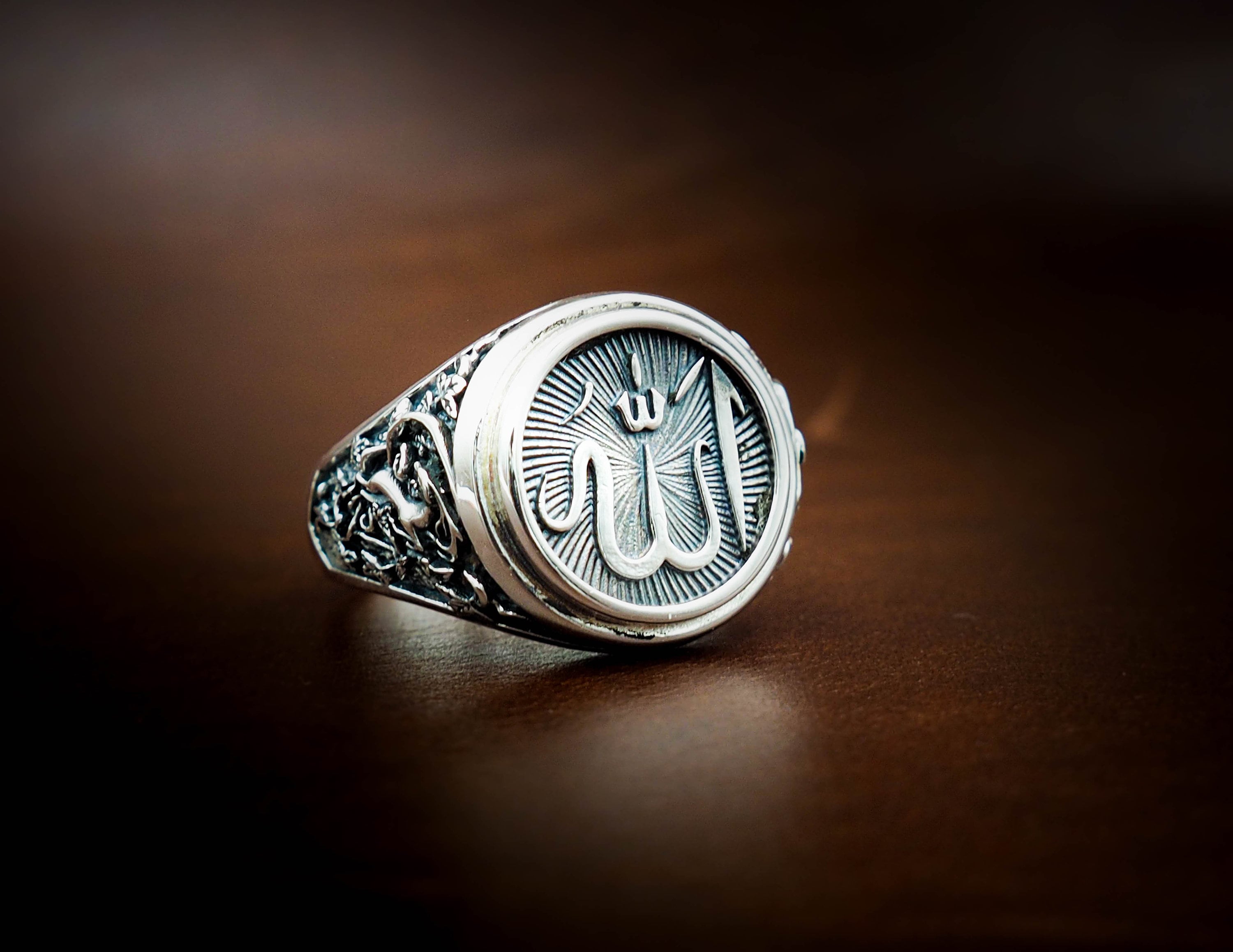 Allah Ring Muhammed Ring Islam Ring Muslim Islamic - Etsy UK