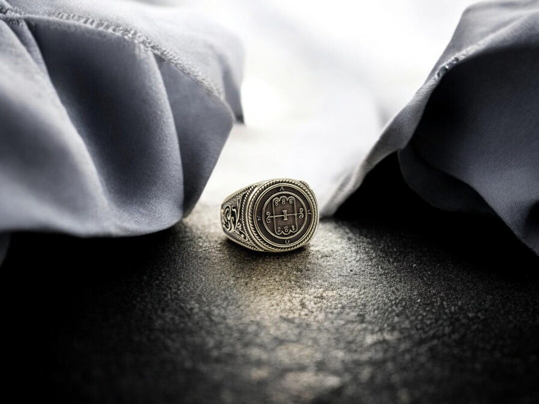 Seal of Amon Ring, Sigil of Amon Ring, Lesser Key of Solomon Seal Magic ...