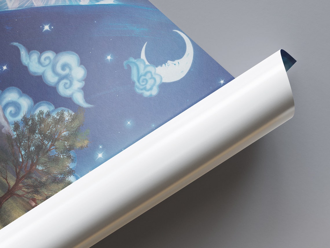 Flammarion Print Flat Earth Art Featuring Enclosed World - Etsy