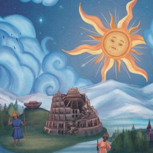 The Great Dispersion - Flat Earth Art Print - Under the Dome Series ...