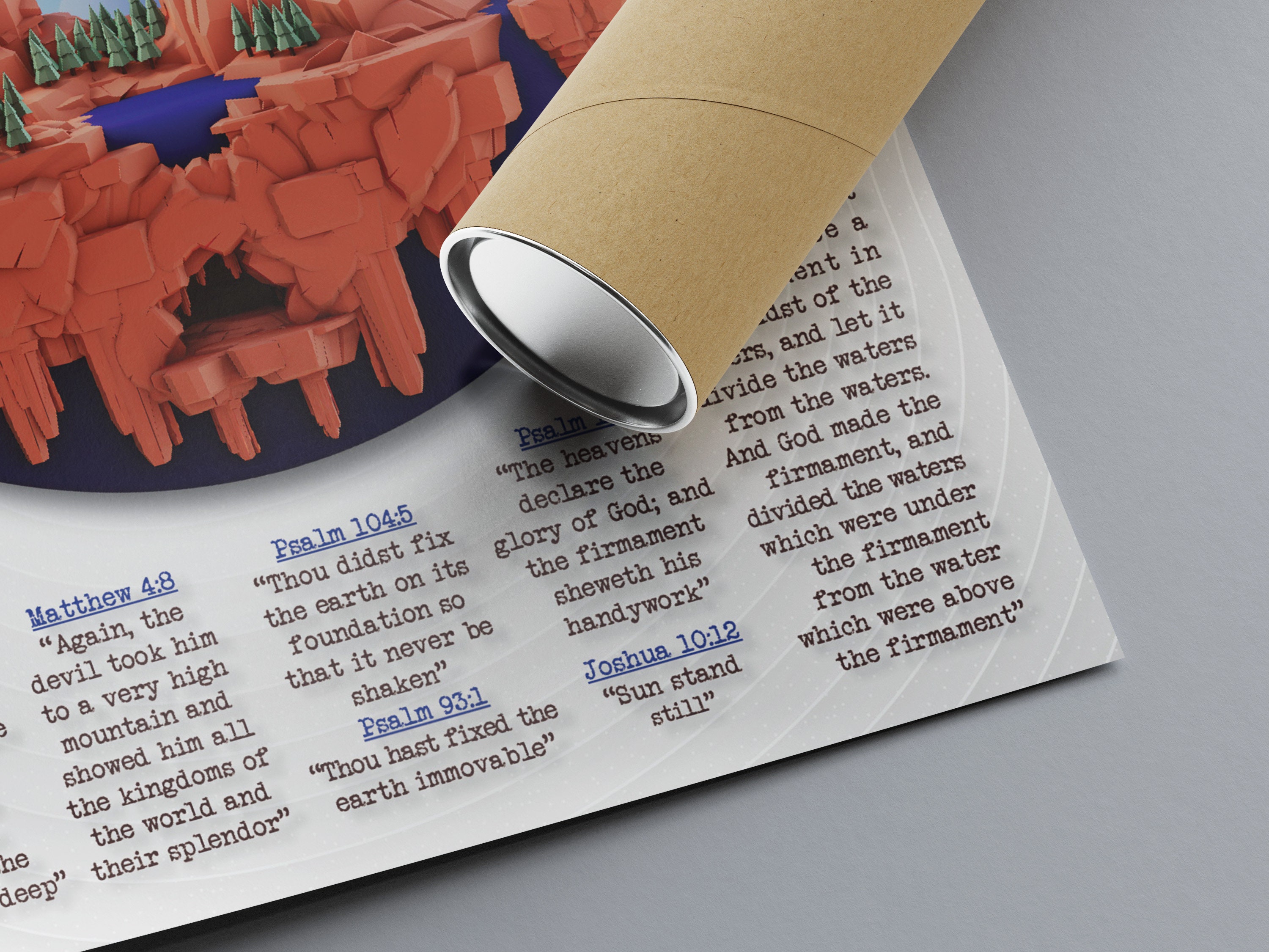 Hebrew Cosmology Flat Earth Model With Biblical Scripture - Etsy UK