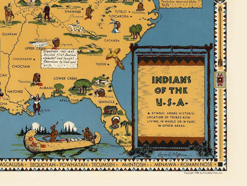Map of Native American Tribes in the USA & Canada | Historical Tribal ...