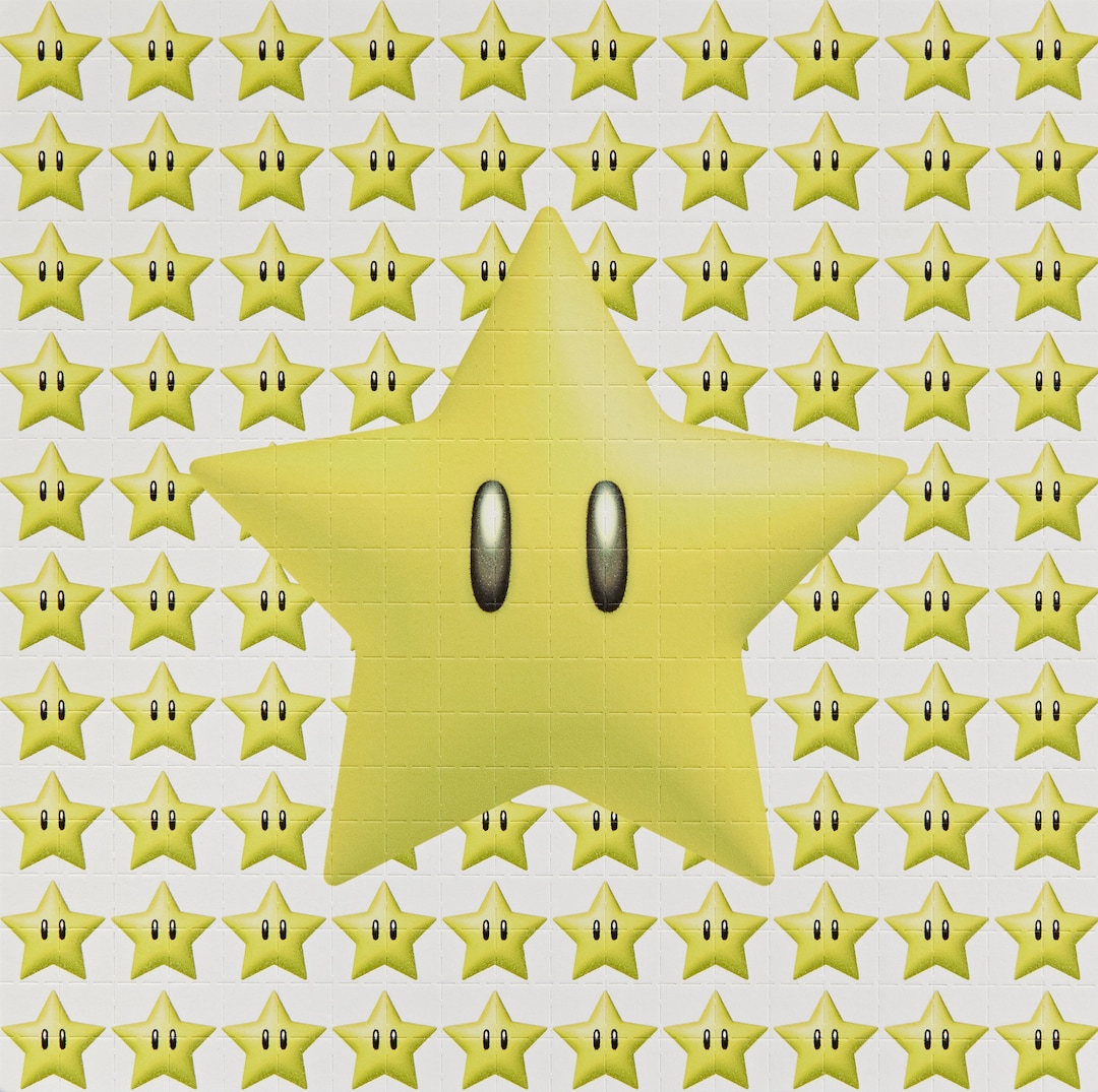 Blotter Art "super Mario Star" 400 Hit's, No Drugs, Only Paper !!! - Etsy