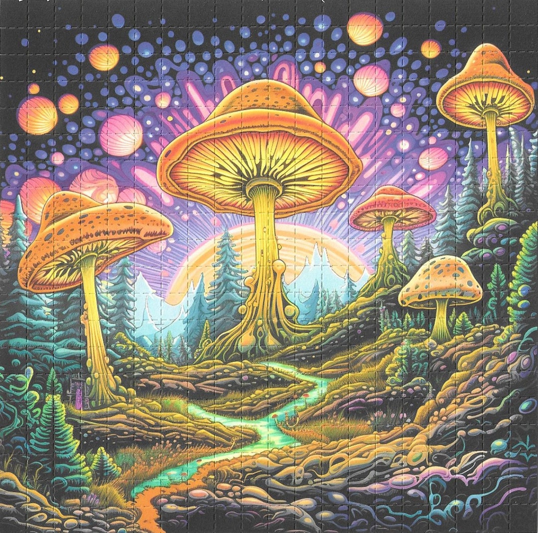 Blotter Art "the Shrooms 5" 400 Hit's, No Drugs, Only Paper !!! - Etsy