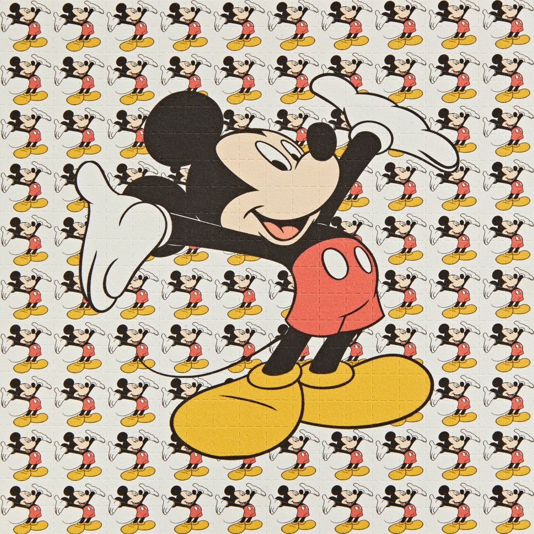 Blotter Art "mickey Mouse" 400 Hit's, No Drugs, Only Paper !!! - Etsy