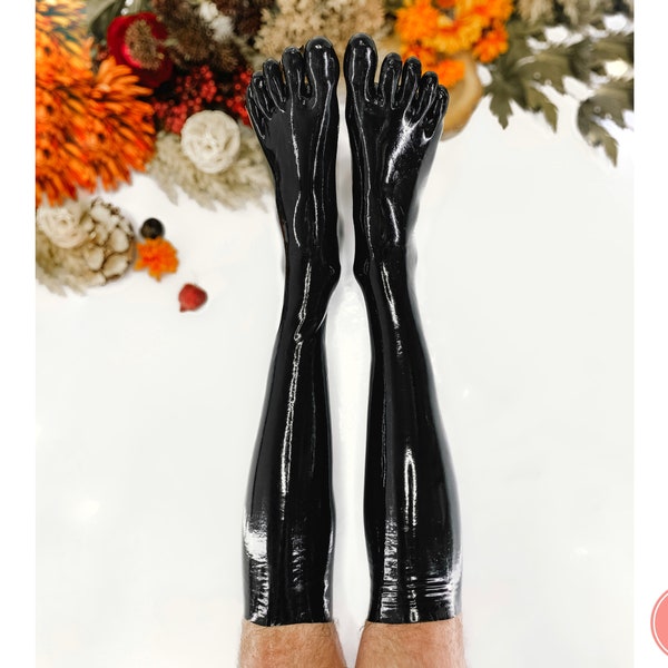 Long Latex Socks Etsy 2061