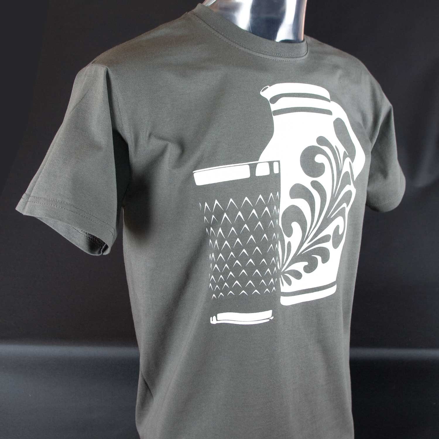 T-Shirt Apfelwein Bembel Geripptes Hessisch Ebbelwoi | Etsy