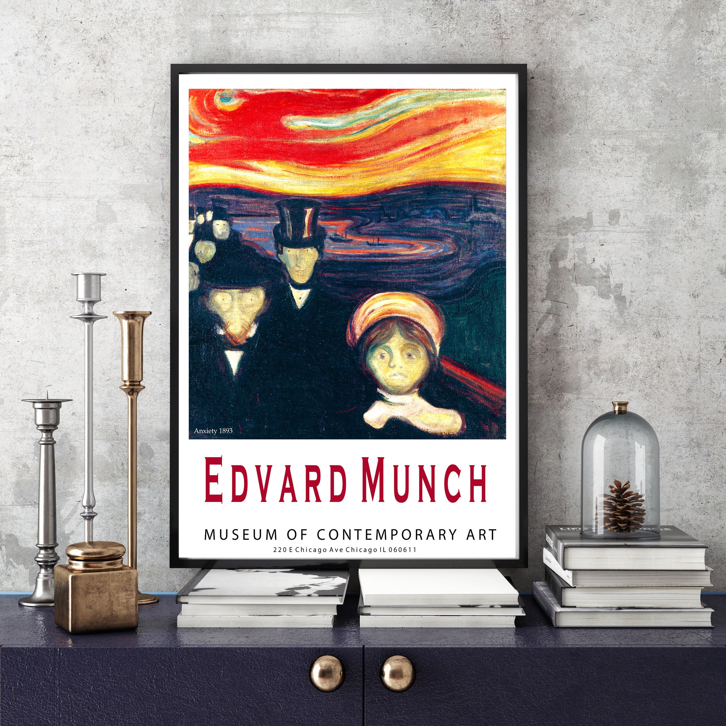 Edvard Munch Anxiety