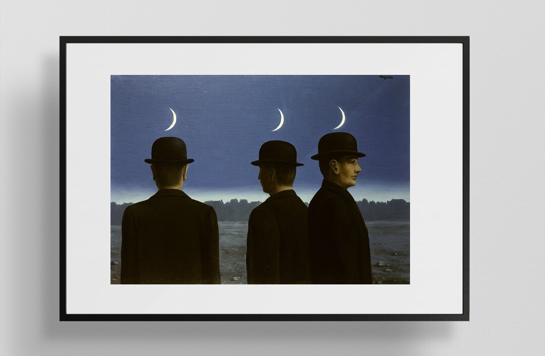 Rene Magritte Print abstract Surrealist Art Posters - Etsy