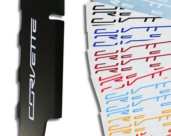 For 2014-2019 Chevy Corvette C7 LT1 6.2L Fuel Rail Engine Cover Decal ...