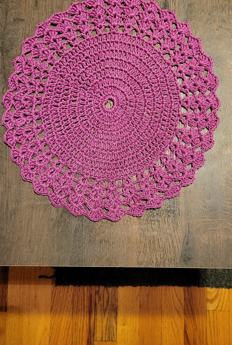 Handmade Crochet Doily - Etsy