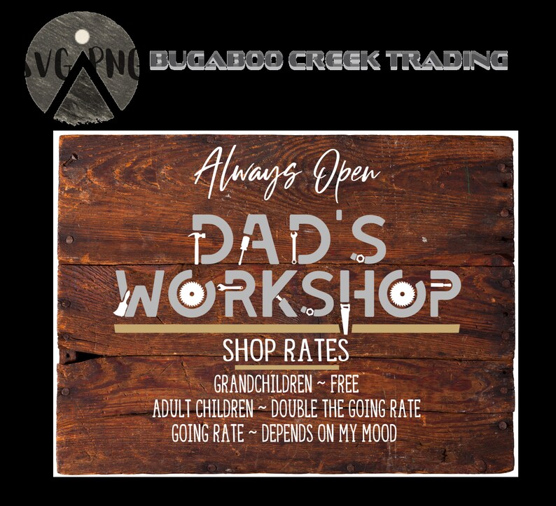 Werkstatt SVG, Untersetzer SVG, Papa SVG, Papa Zeichen, Cricut Design ...