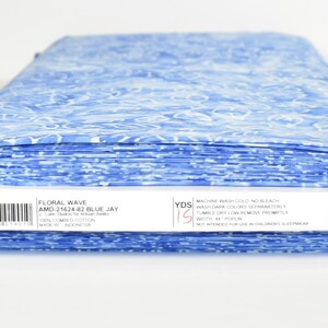 Leaves Blue Jay Batik Robert Kaufman Artisan Batiks Premium Cotton ...