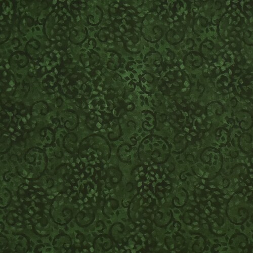 Dark Green Filigree Wilmington Prints Essentials Premium - Etsy