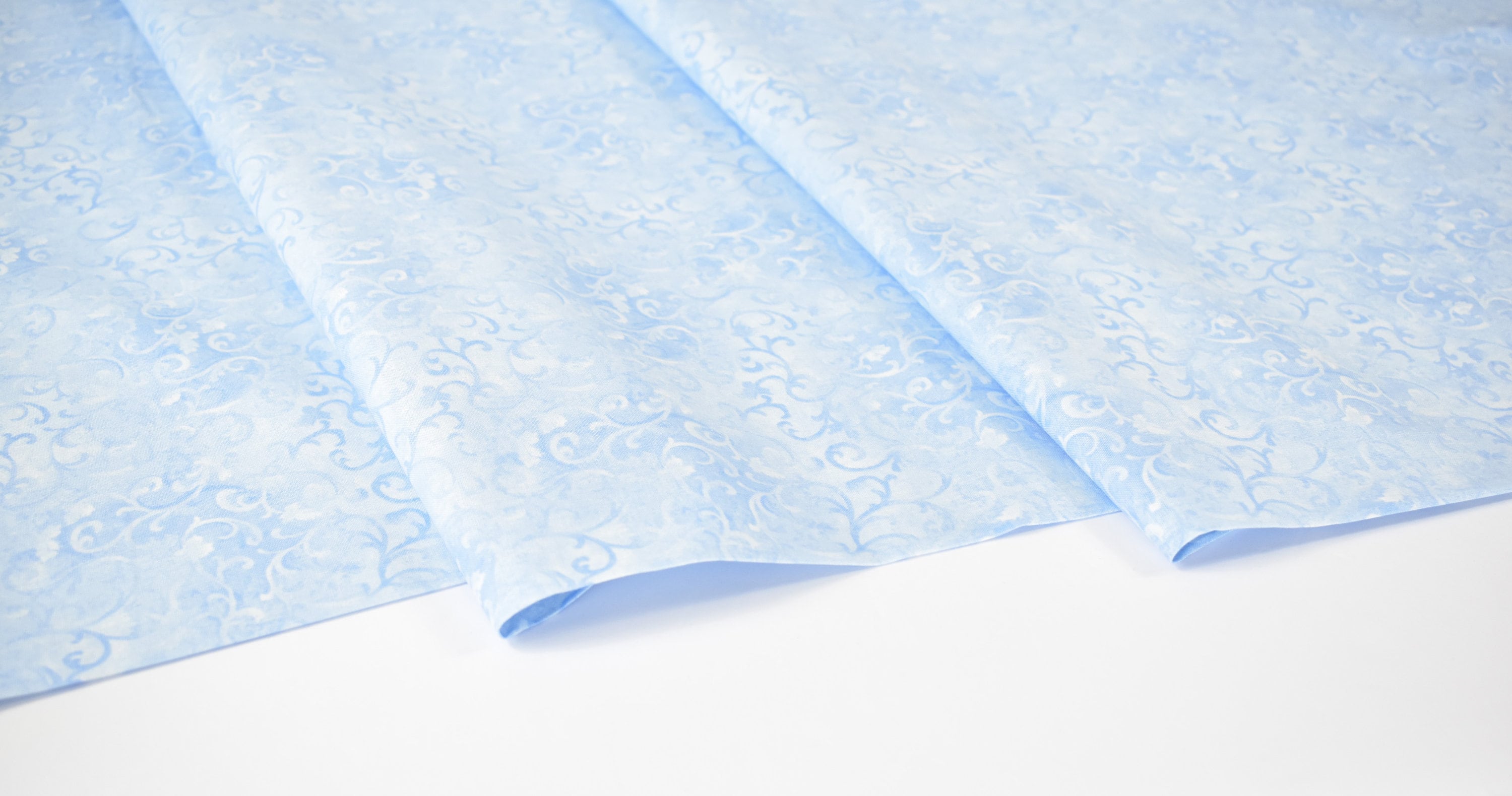 Light Blue Scroll Wilmington Prints Essentials Premium - Etsy