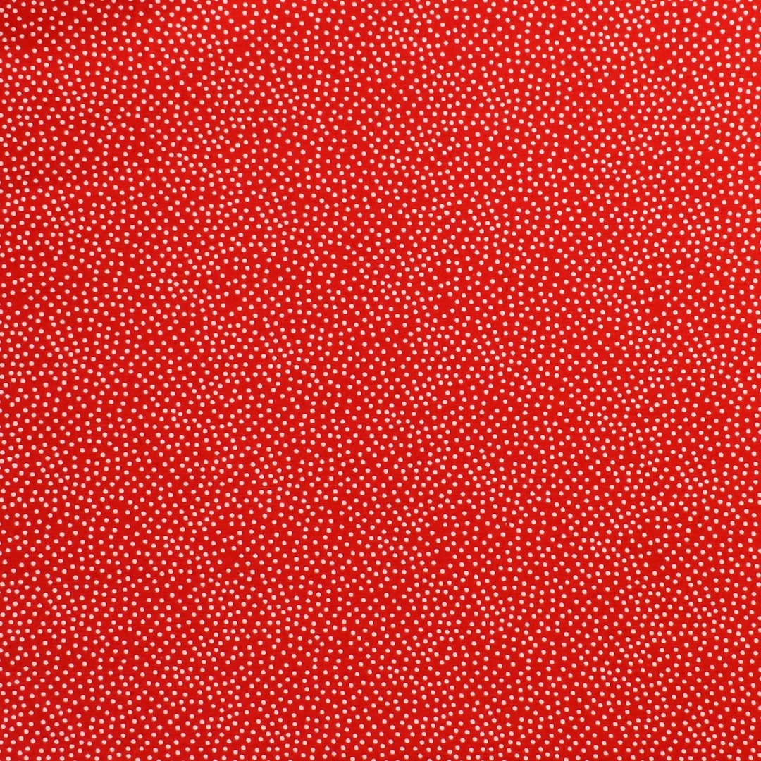 Red Garden Pindot - Michael Miller Premium Cotton Quilting Fabric by ...