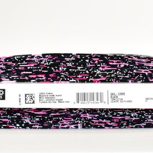 Pink Ribbon Chalkboard - Timeless Treasures Cotton Quilting Fabric by ...