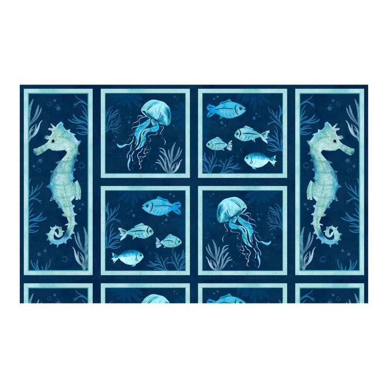 Underwater Wonders Fabric - Etsy