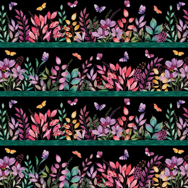 Botanical Fabric - Etsy