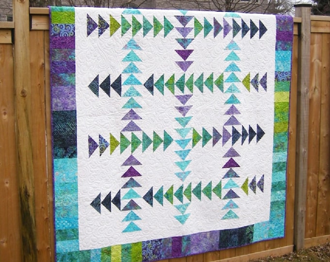 The Modern Flying Geese Quilt Pattern (PDF File) - Immediate Download ...