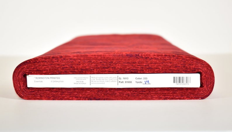 Red Embellishment - Wilmington Prints Premium Cotton Quilting Fabric by ...