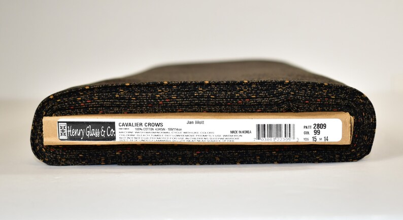 Black Star Vines Henry Glass Premium Cotton Quilting Fabric - Etsy